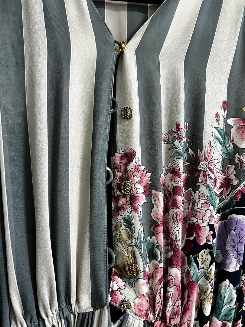 Vintage one piece dress floral, Women's Fashion, Dresses & Sets ...