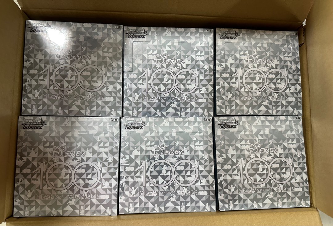 Weiss Schwarz TCG: Disney 100 years of Wonder Booster Box/Mickey ...