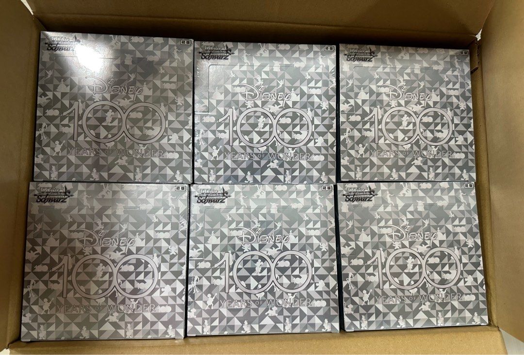 Weiss Schwarz TCG: Disney 100 years of Wonder Booster Box/Mickey ...