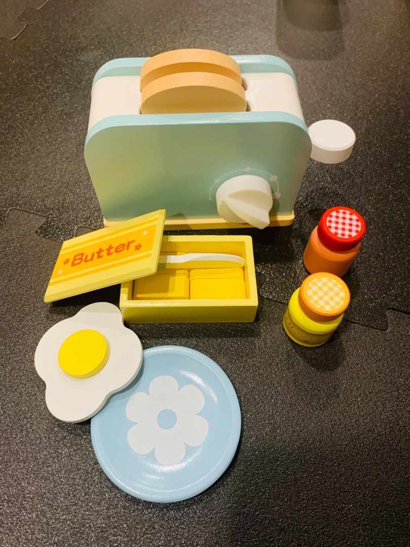 Wooden Toaster Toy, Hobbies & Toys, Toys & Games on Carousell