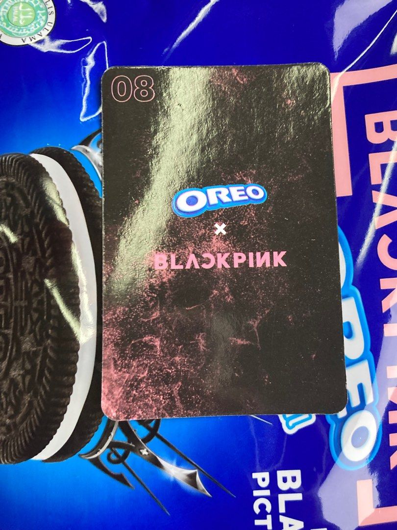 [WTS] BLACKPINK X OREO (LISA) PHOTOCARD, Hobbies & Toys, Memorabilia ...