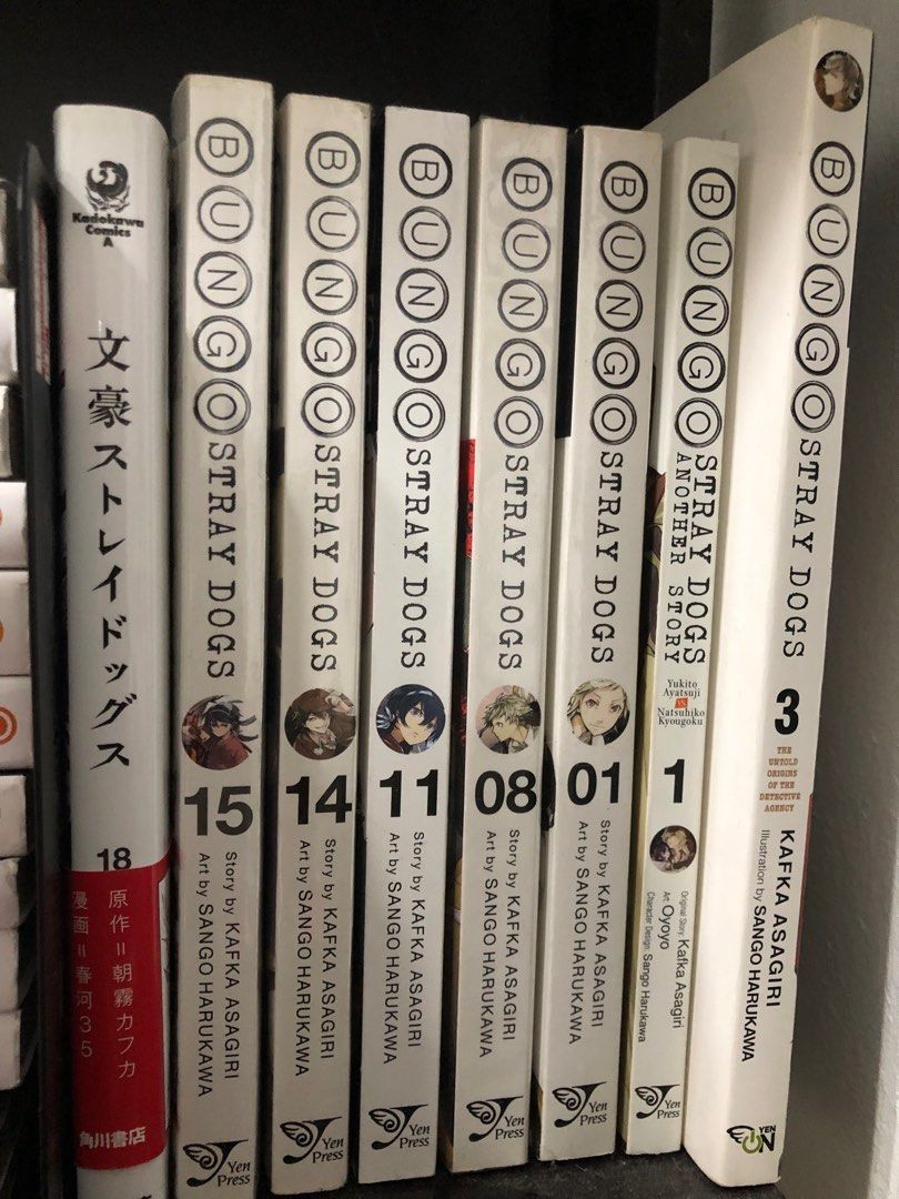 WTS bsd bungou stray dogs manga, Hobbies & Toys, Books & Magazines ...