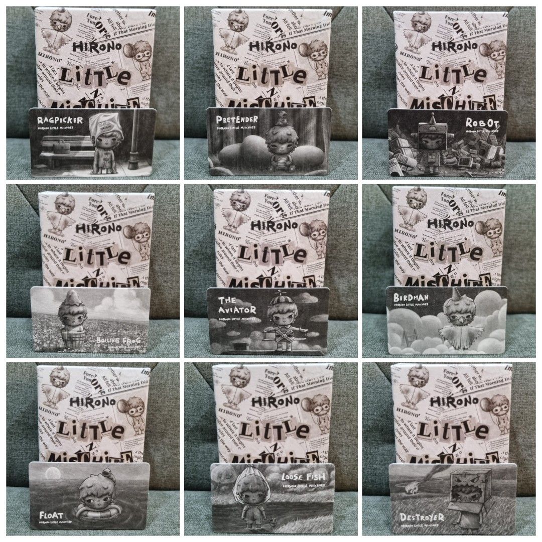 WTS/WTT Pop Mart - Hirono Little Mischief series: Float, Aviator ...