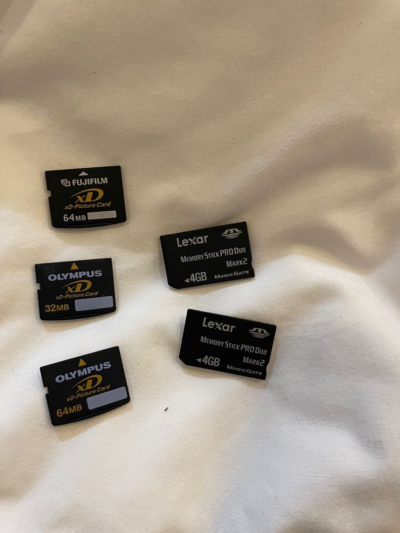 XD CARD AND MEMORY STICK PRO DUO, Mobile Phones & Gadgets, Mobile ...
