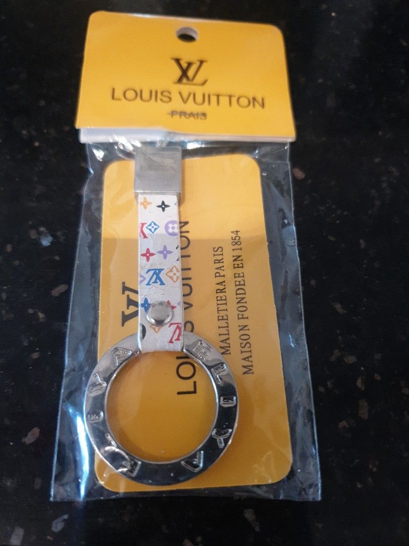 YSL LEATHER KEY CHAIN, Luxury, Accessories on Carousell