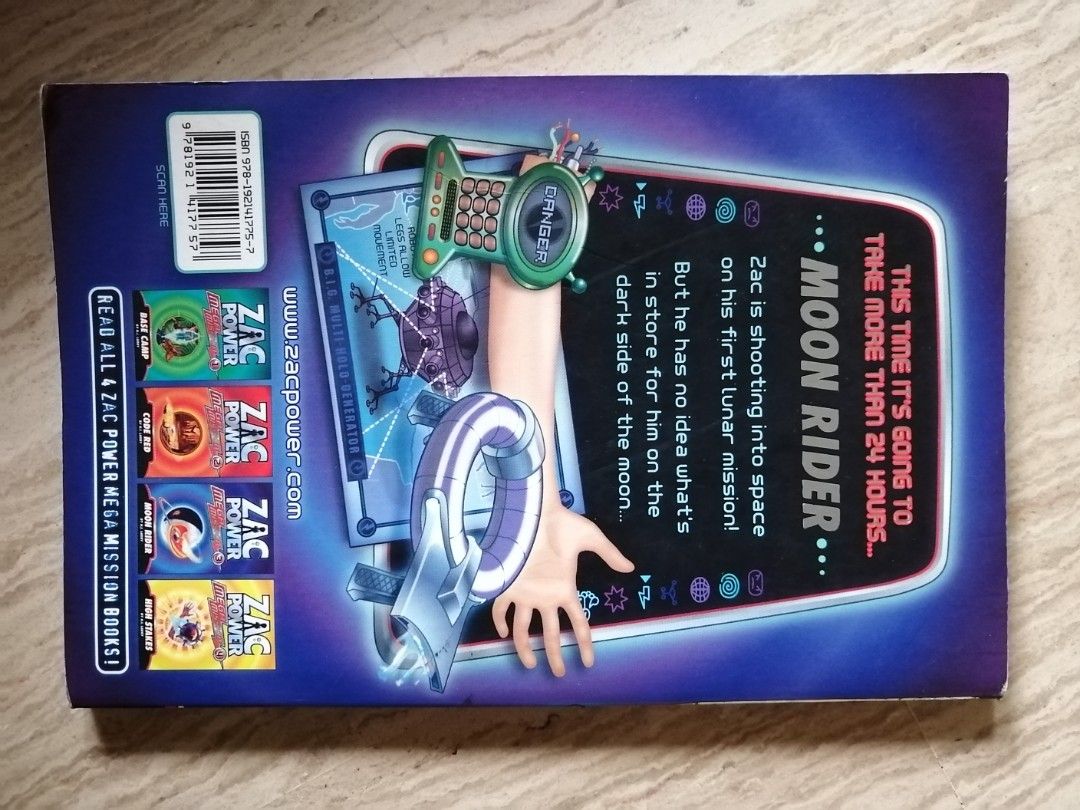 Zac Power Mega Mission 3, Hobbies & Toys, Books & Magazines, Children's ...