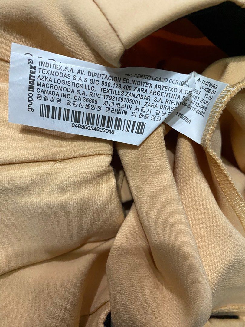 Zara Box Pleat Mini Skirt On Carousell