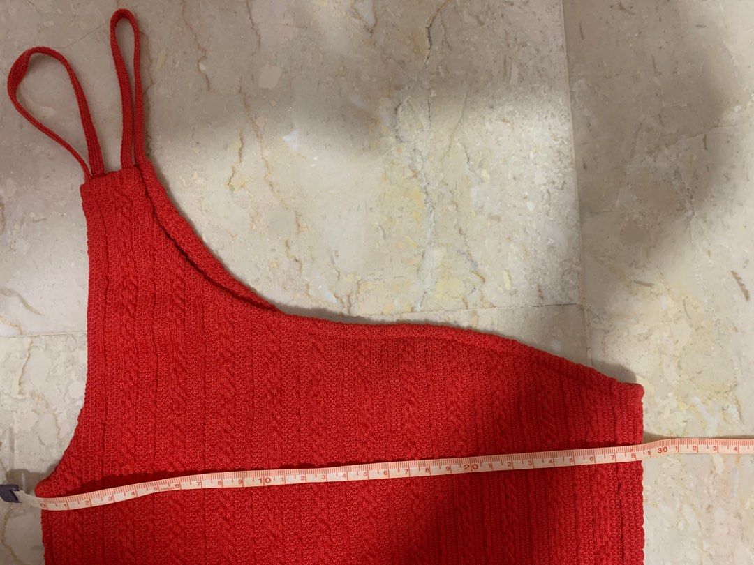 Zara red toga dress, Women's Fashion, Dresses & Sets, Dresses on Carousell