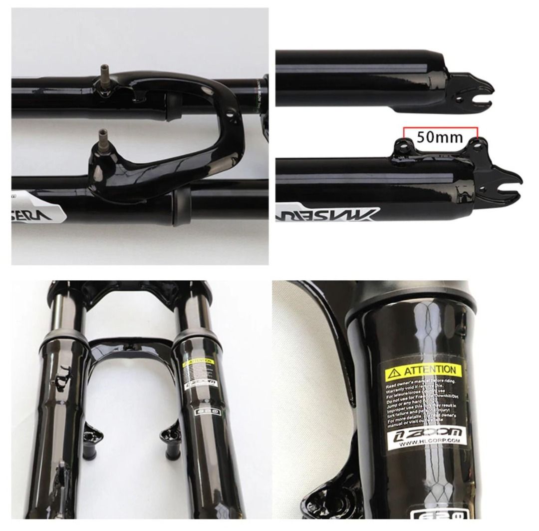 ZOOM Dual Crown Suspension Fork Downhill Suspension Fork, Sports ...