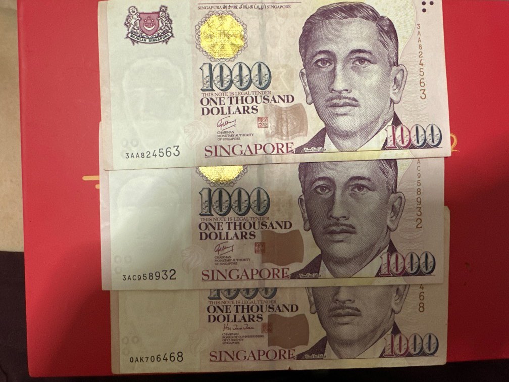 $1000 notes, Hobbies & Toys, Memorabilia & Collectibles, Currency on ...