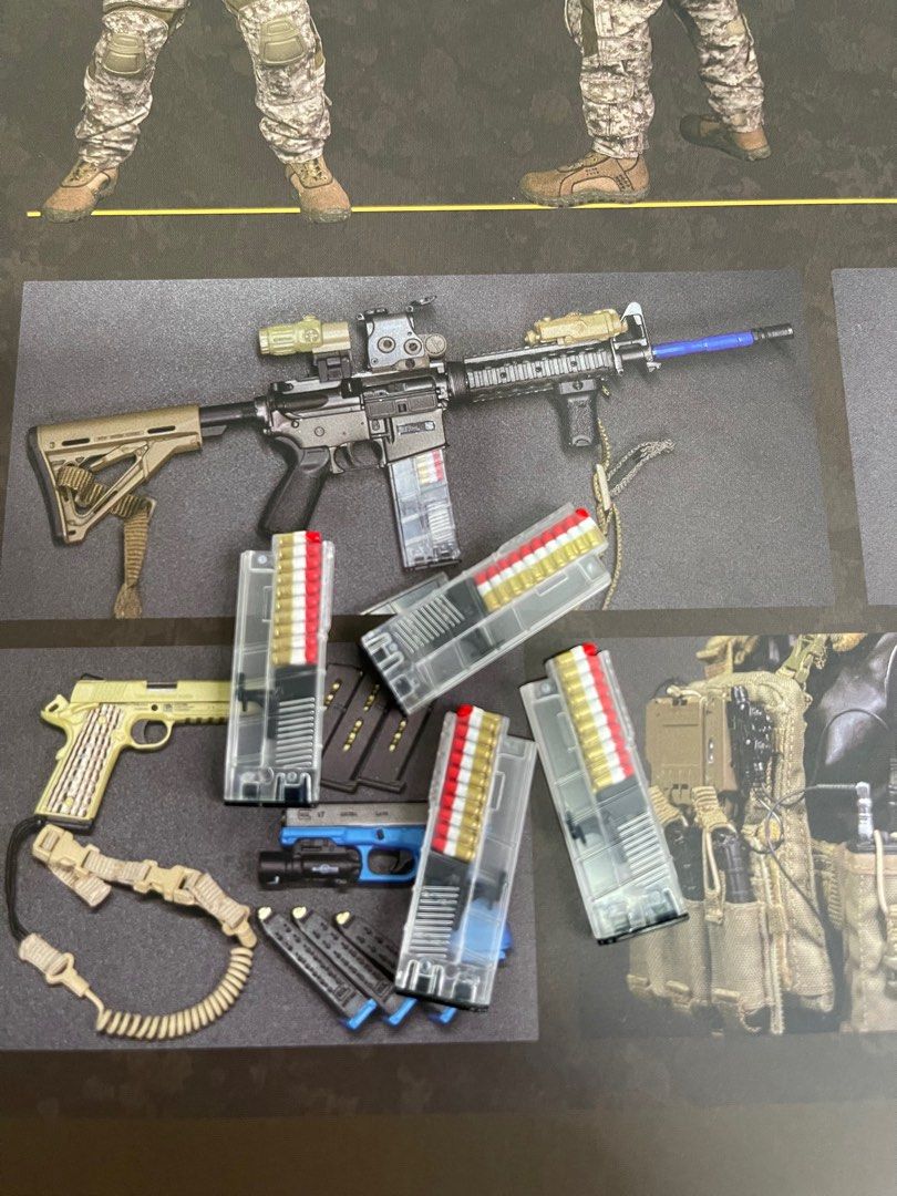 1/6 Scale SIMUNITION FX Mag x4 (Damtoys 78088), Hobbies & Toys, Toys ...