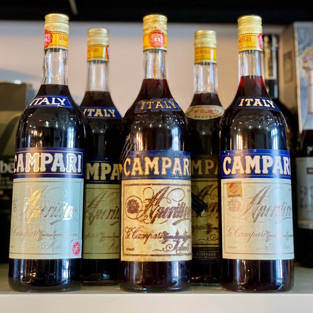 1L Campari 1980s 1990s Vintage rare aperitif not aperol bitter for ...
