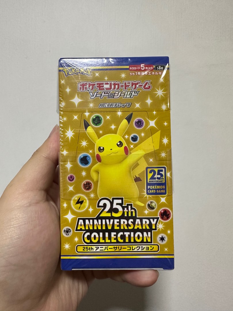 25th anniversary collection booster box, Hobbies & Toys, Toys & Games ...