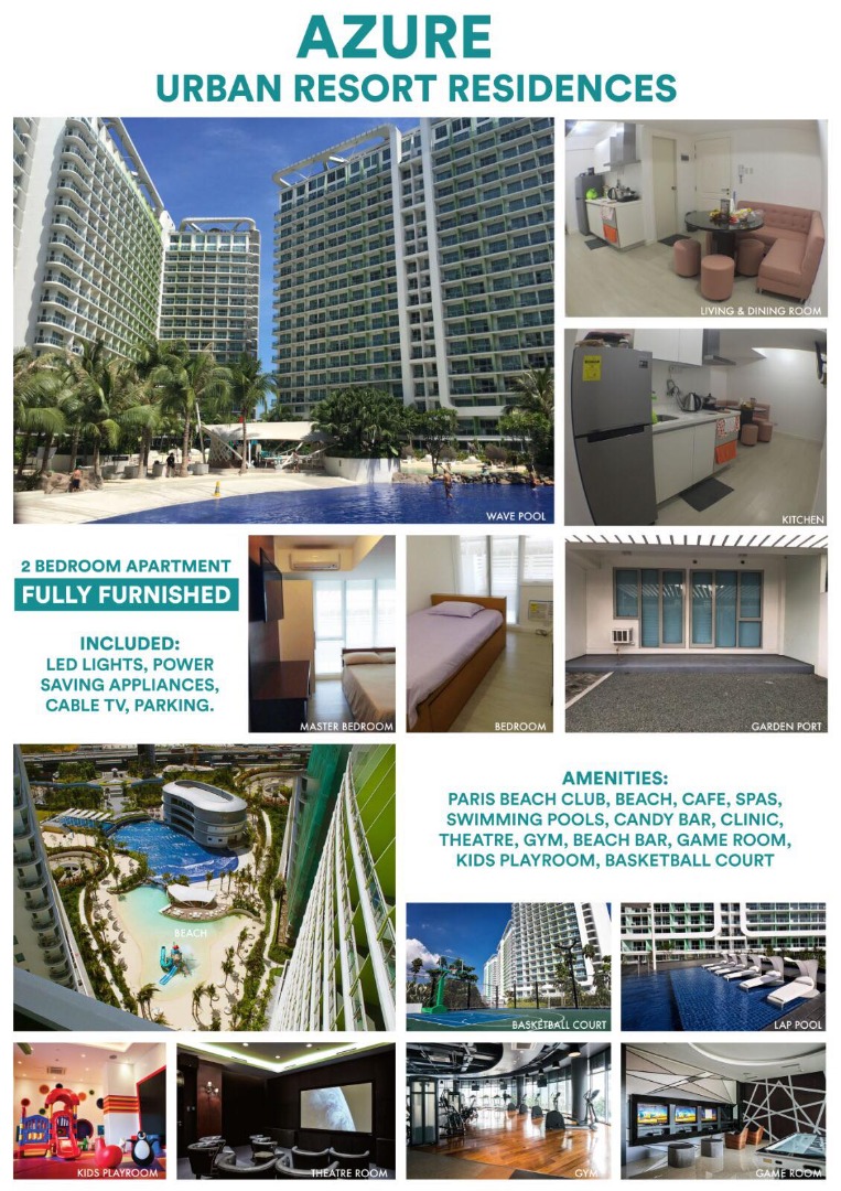 2BR for sale in Azure Sucat Paranaque, Manila, Property, For Sale ...
