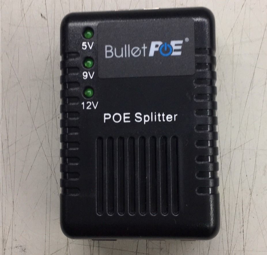 【尚典3C】BulletPoE 單埠10/100M PoE Splitter網路電源分歧器 (BPS103-E), 電腦及科技產品, 電腦周邊 ...