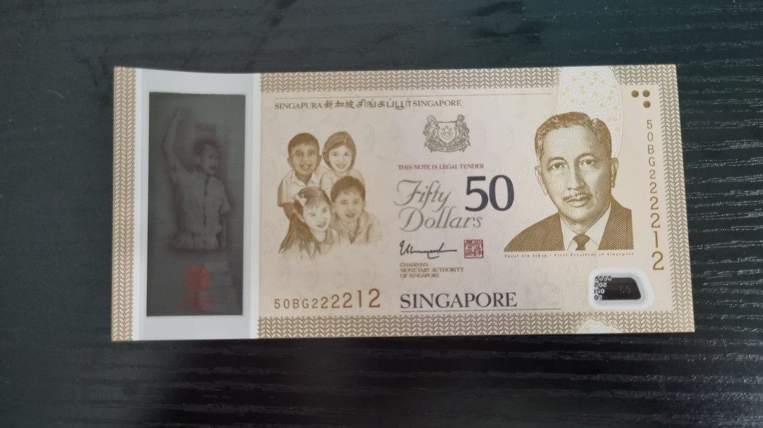 $50 Singapore Dollar Note, Hobbies & Toys, Memorabilia & Collectibles, Currency on Carousell