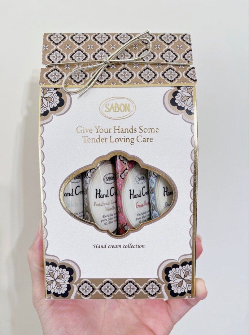 [現貨] 30ml x 4支裝 Sabon Hand Cream Kit 潤手霜禮盒4件套裝, 美容＆個人護理, 指甲美容＆其他 - Carousell