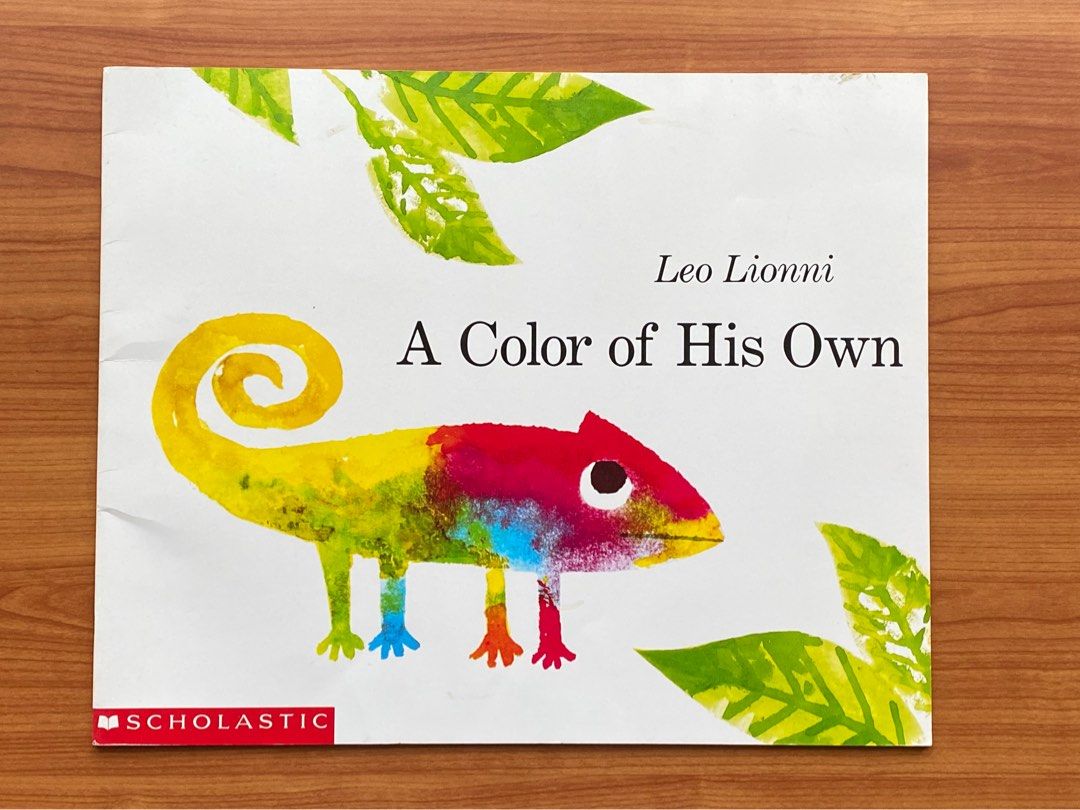 大書 繪本 說故事A Color of His Own, 書籍、休閒與玩具, 書本及雜誌, 童書、著色互動書在旋轉拍賣