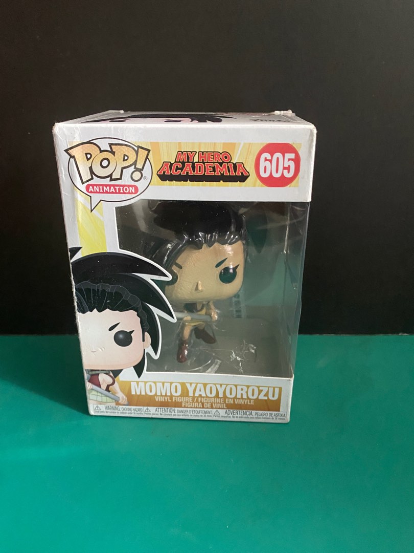 正版 Funko Pop Pop animation 605 My hero academia 我的英雄學院 Momo Yaoyorozu ...