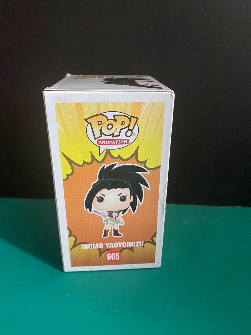正版 Funko Pop Pop animation 605 My hero academia 我的英雄學院 Momo Yaoyorozu ...