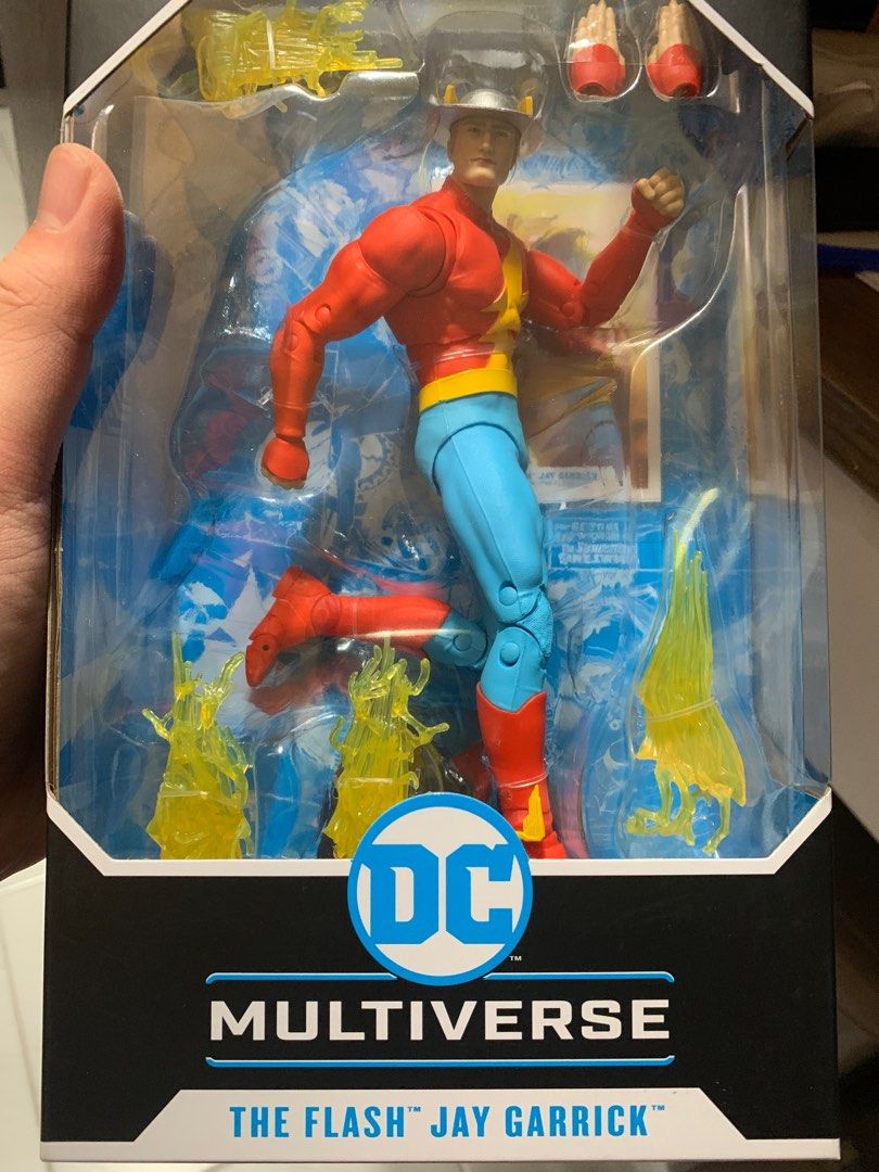 DC multiverse 美玩 麥法蘭 mcfarlane the flash 元祖閃電俠 jay garrick, 興趣及遊戲, 玩具 ...