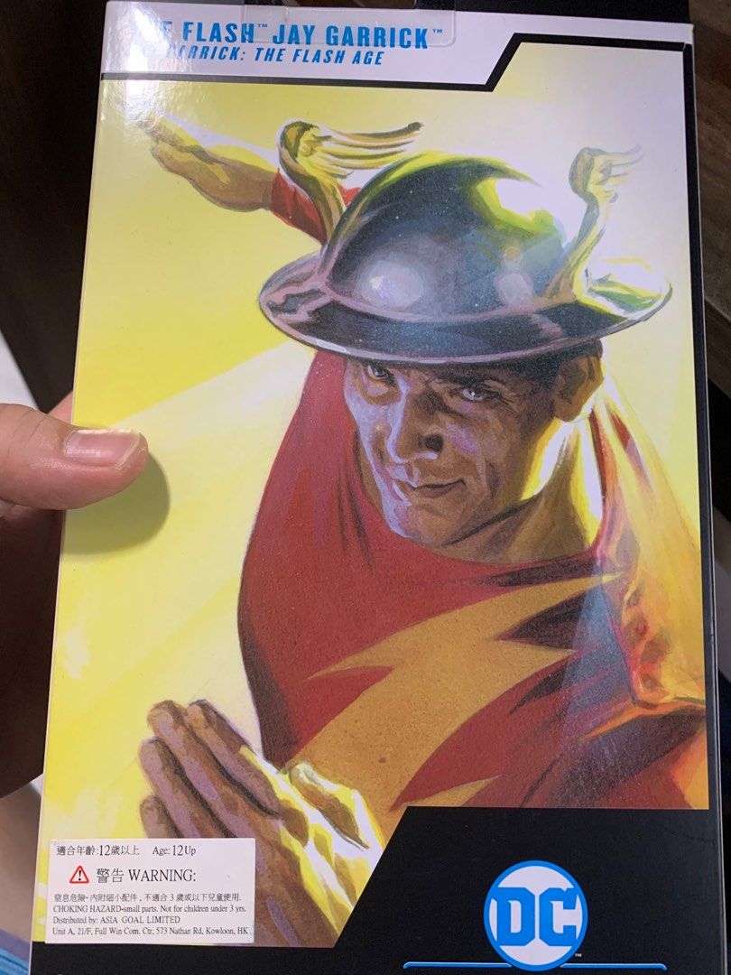 DC multiverse 美玩 麥法蘭 mcfarlane the flash 元祖閃電俠 jay garrick, 興趣及遊戲, 玩具 ...