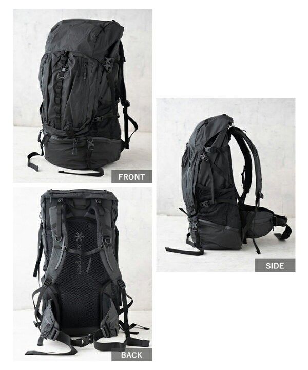 🇯🇵日本代購 snow peak背囊 snow peak 60L Active Field Backpack L Black snow ...