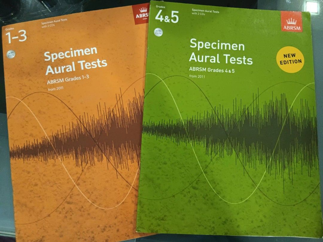 ABRSM piano aural tests books with CD, Hobbies & Toys, Music & Media ...
