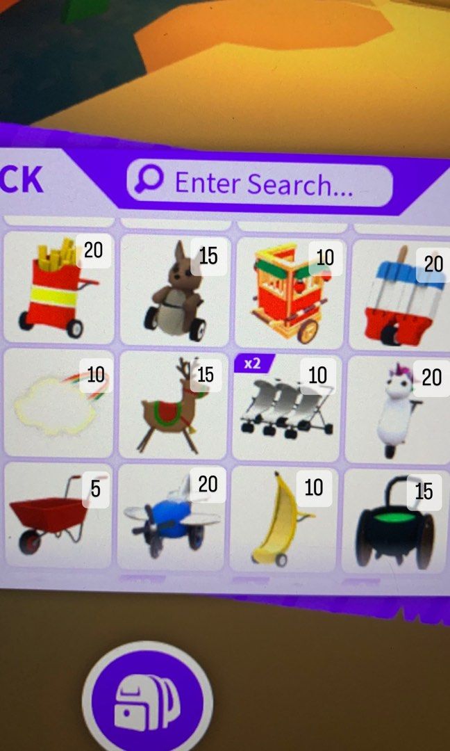 Adopt Me Strollers, Video Gaming, Gaming Accessories, In-Game Products ...