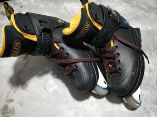 Aggressive Inline Them Skates Complete Set Up Size 7-8, Sports ...