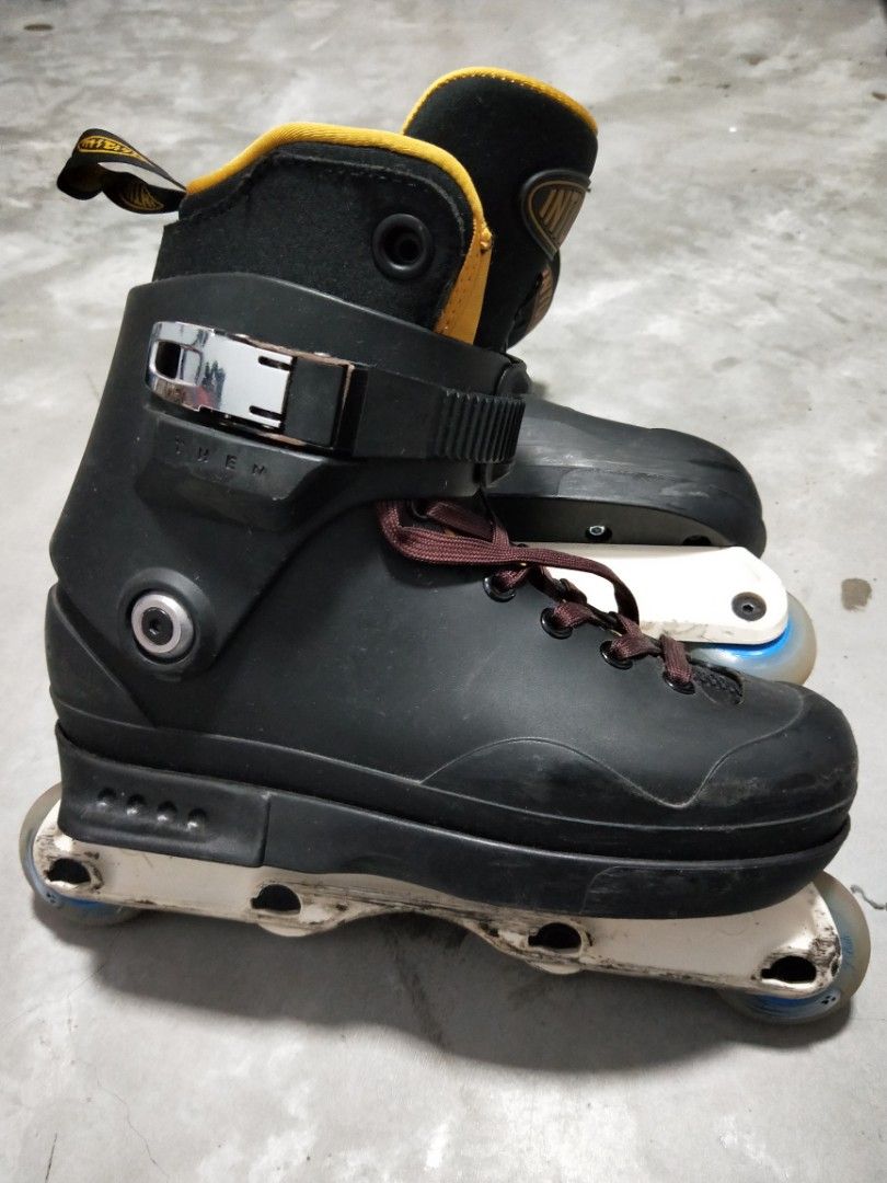 Aggressive Inline Them Skates Complete Set Up Size 7-8, Sports ...