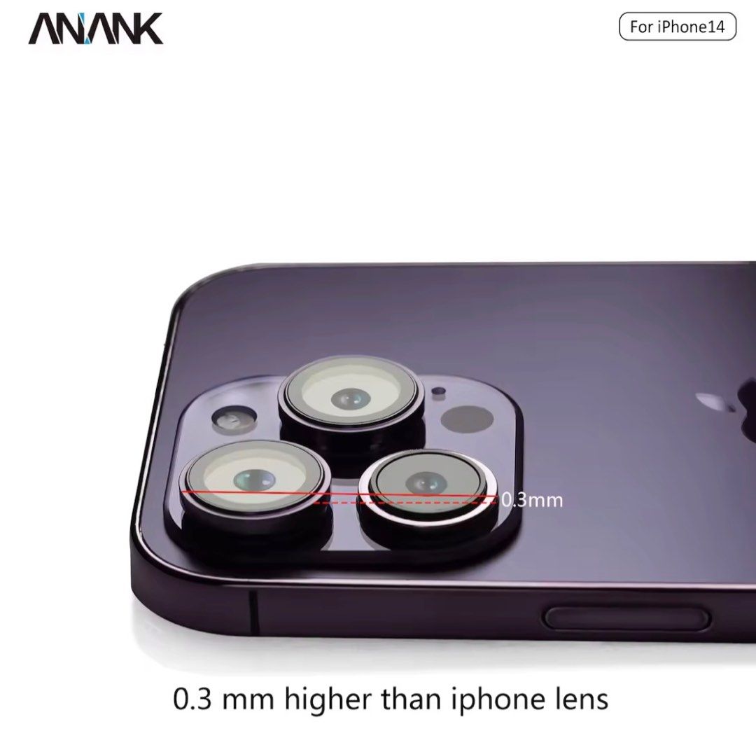 Anank AR Circle Lens Guard 0.2mm With Anti-reflective Coating for ...