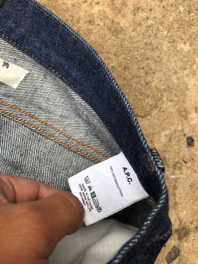 APC Selvedge Denim, Men's Fashion, Bottoms, Jeans on Carousell
