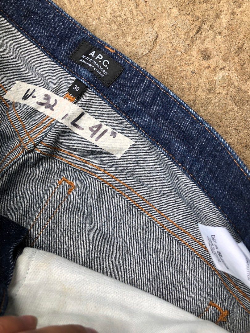 APC Selvedge Denim, Men's Fashion, Bottoms, Jeans on Carousell