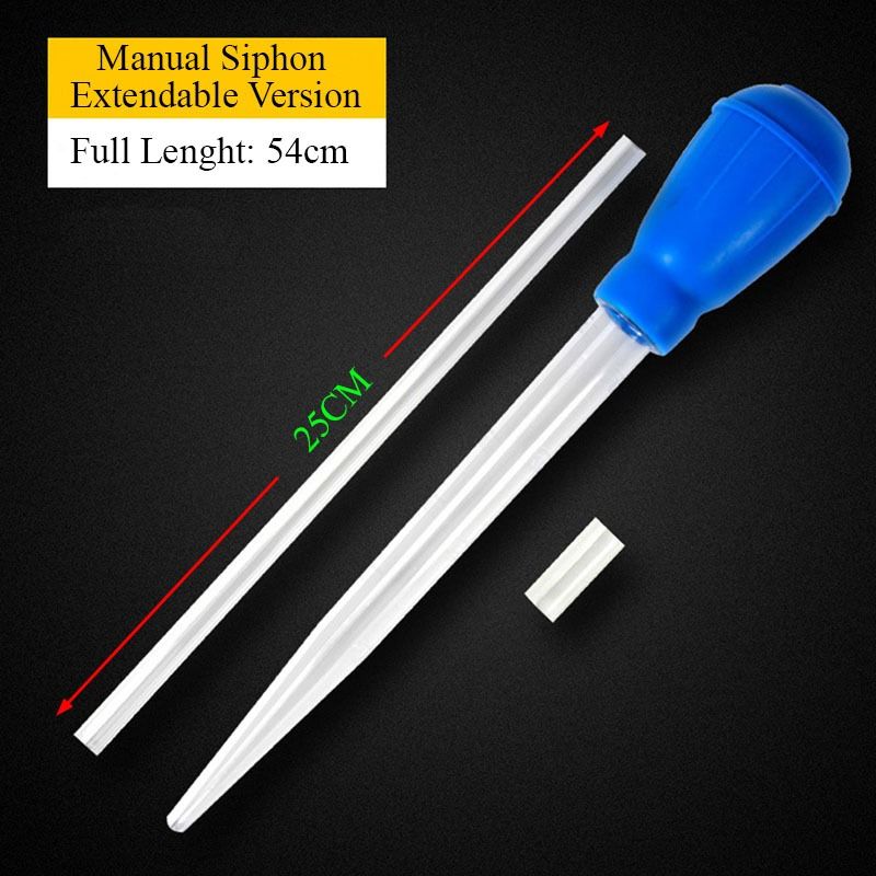Aquarium Siphon Pipette to remove gravel waste, Pet Supplies, Homes ...