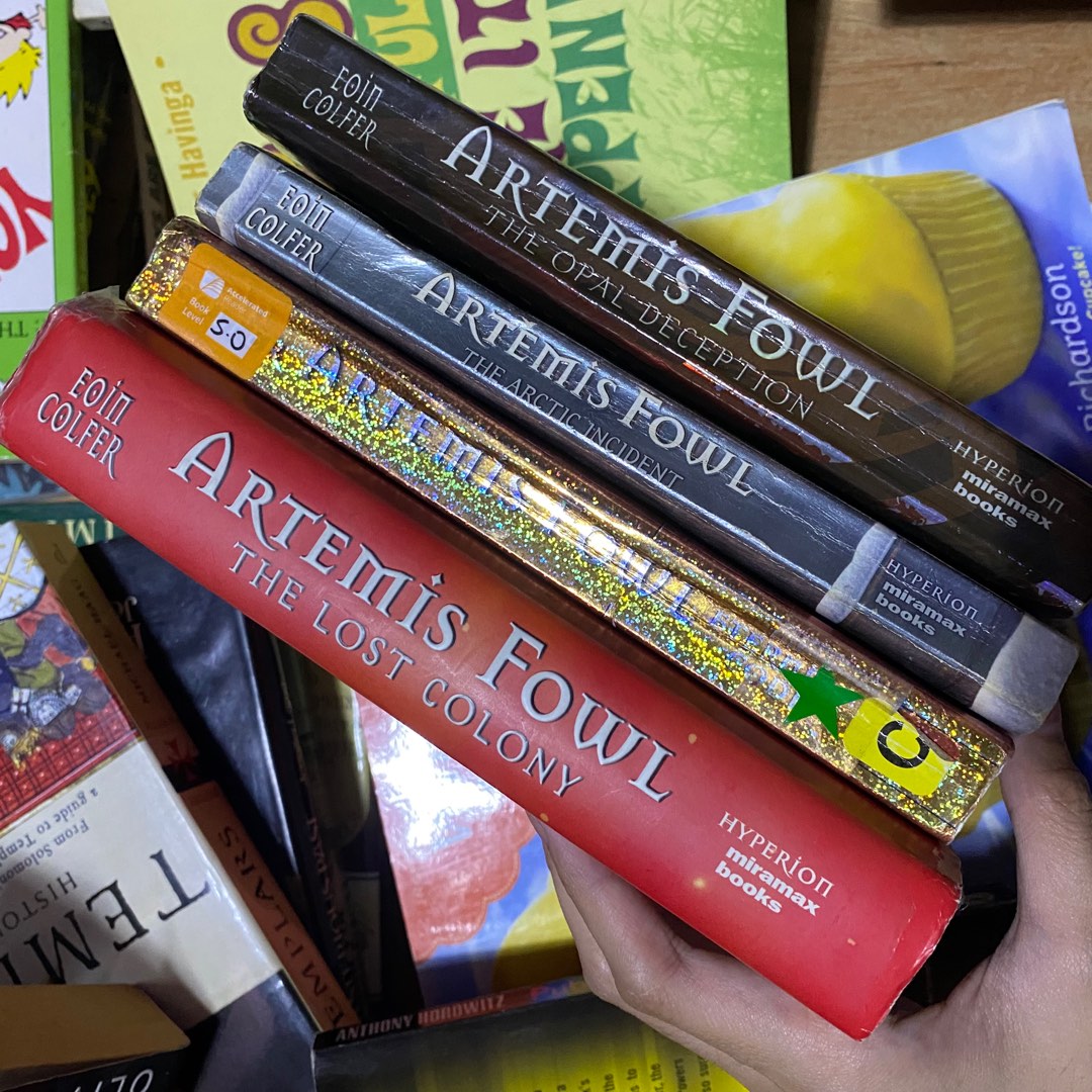 Artemis Fowl Bundle, Hobbies & Toys, Books & Magazines, Fiction & Non ...