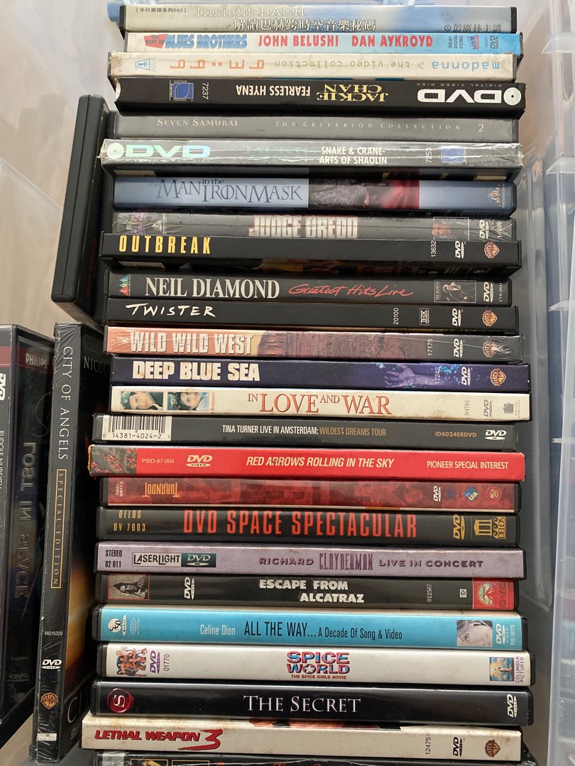 Assorted Vintage DVDs, Hobbies & Toys, Music & Media, CDs & DVDs on ...