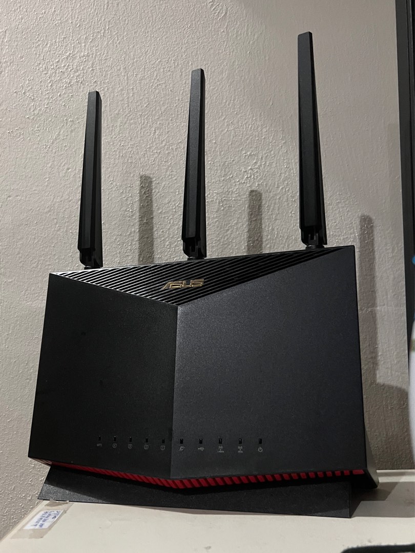 Asus RT-AX86S Router, Computers & Tech, Parts & Accessories, Networking ...