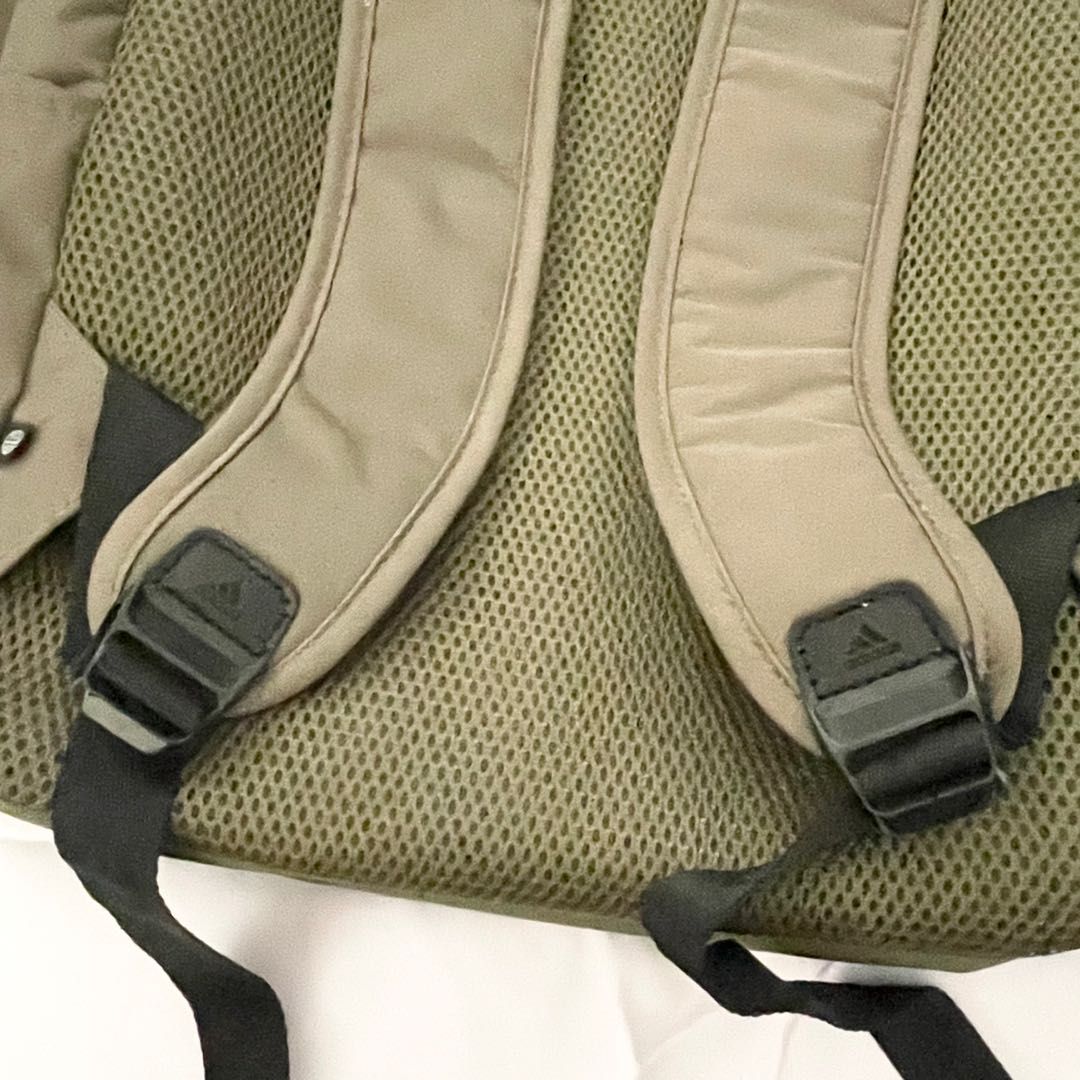 AUTHENTIC LARGE Adidas army green backpack sports bag on Carousell