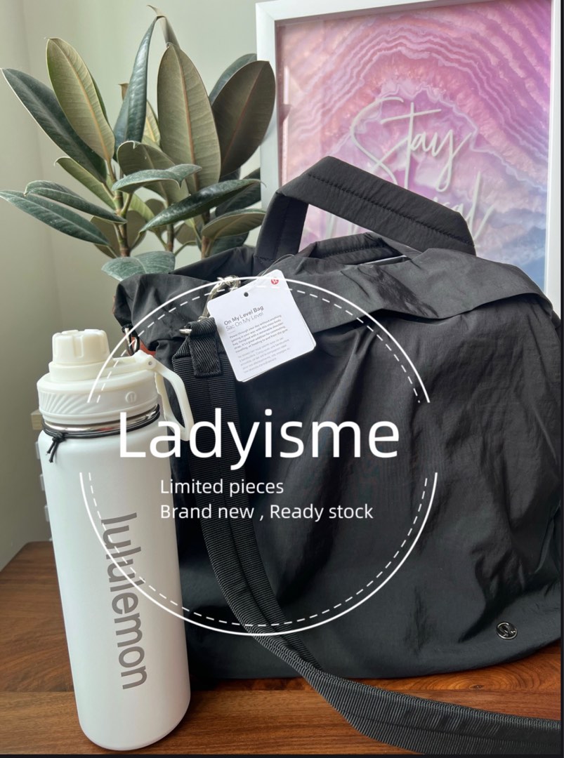 (Available) BN Lululemon on my level 1.0 bag, Men's Fashion, Bags, Sling Bags on Carousell