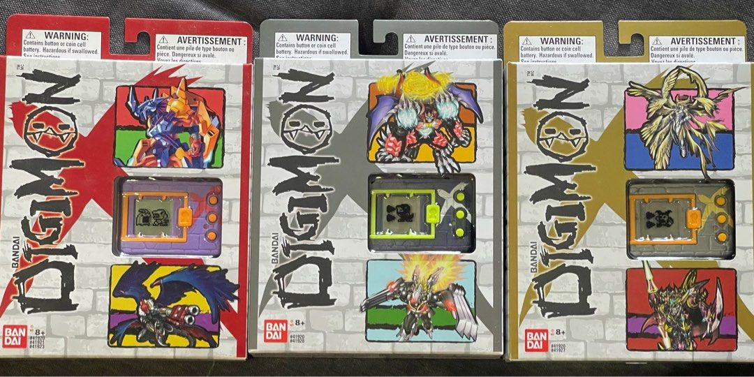 Bandai Digimon Digivice Digital Monster X Ver.1 & 2 - Black/White ...