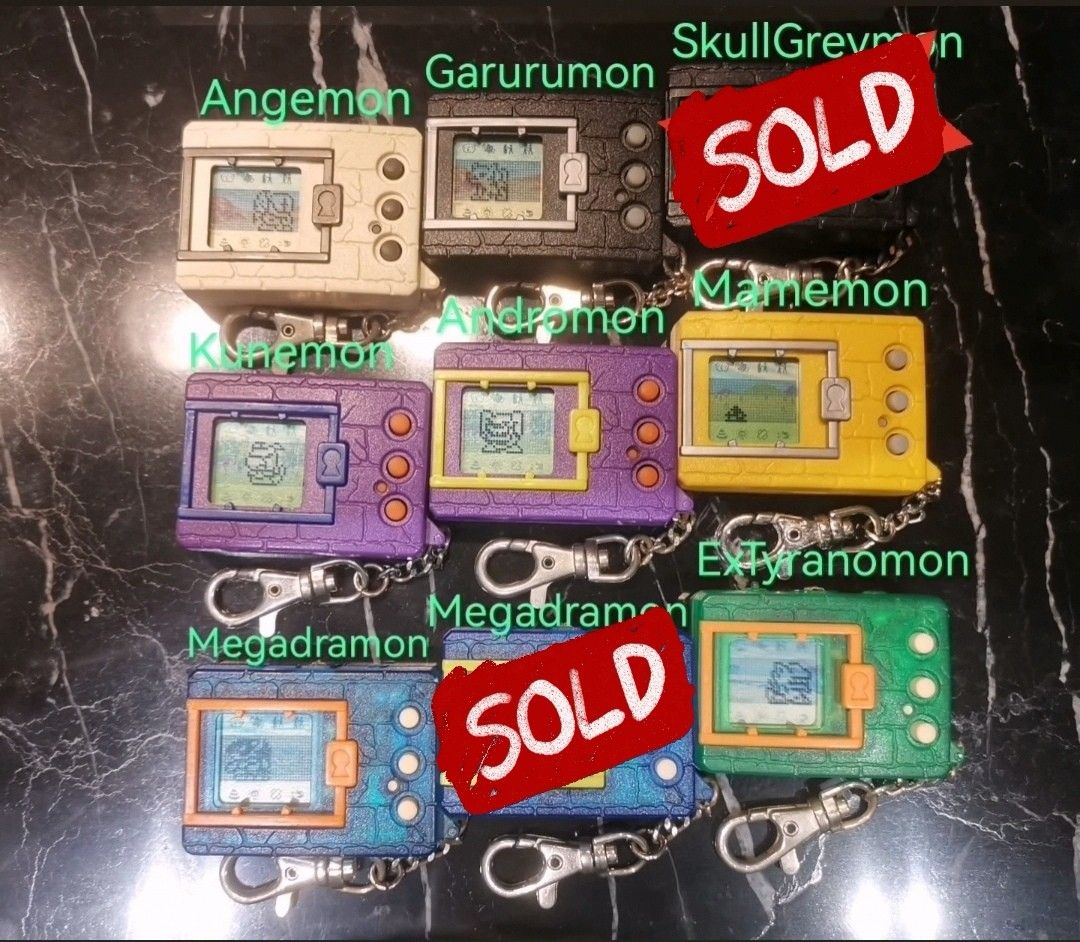 Bandai Original Digital Monster 1997 vpet Digimon Digivice, Hobbies ...