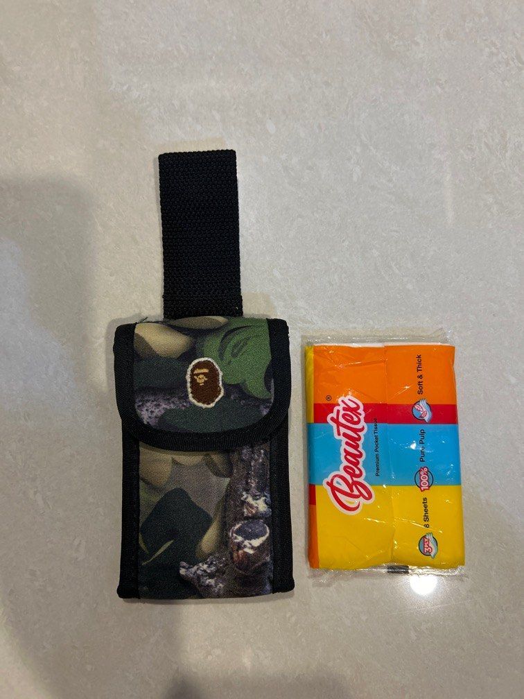 Bape A Bathing Ape Pouch, Luxury, Bags & Wallets on Carousell