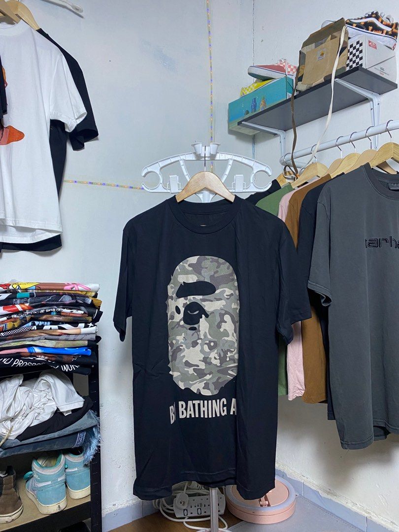 Bathing Apes X Mastermind Japan, Men's Fashion, Tops & Sets, Tshirts & Polo Shirts on Carousell