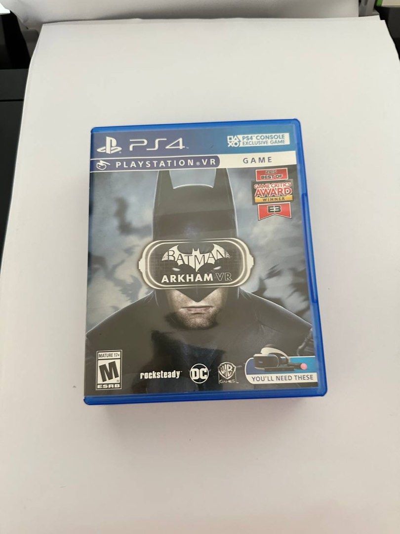 Batman Arkham VR PS4 game, Video Gaming, Video Games, PlayStation on ...