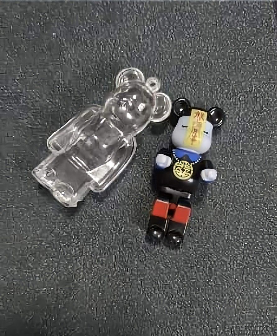 Bearbrick 100% keychain case, Hobbies & Toys, Toys & Games on Carousell