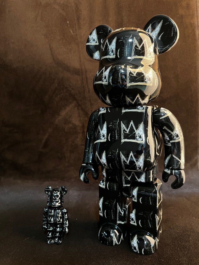 BearBrick 400% & 100% Jean Michel Basquiat #8, Hobbies & Toys, Toys ...