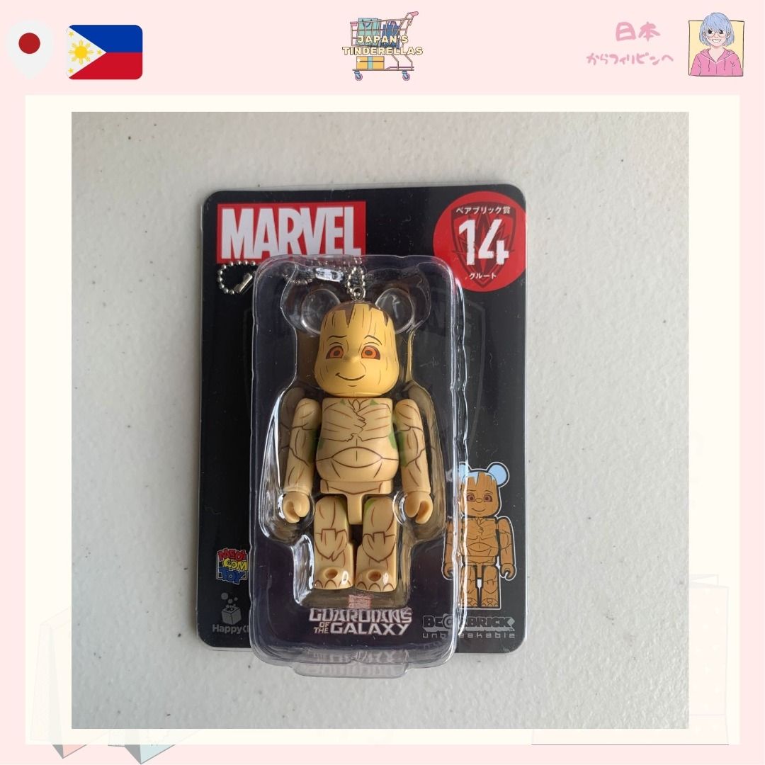 BEARBRICK MARVEL: GROOT (GUARDIAN OF THE GALAXY), Hobbies & Toys, Toys ...