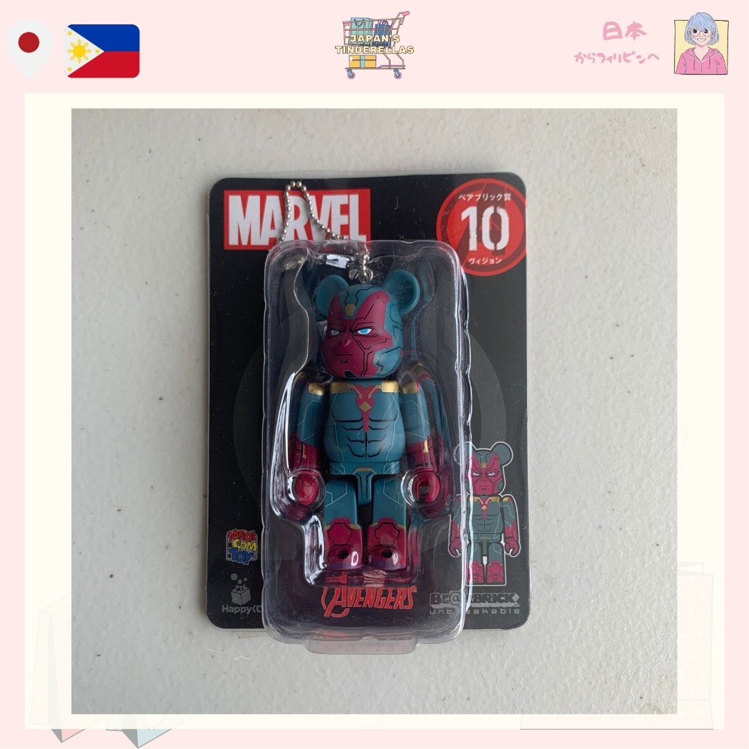 BEARBRICK MARVEL: VISION, Hobbies & Toys, Toys & Games on Carousell