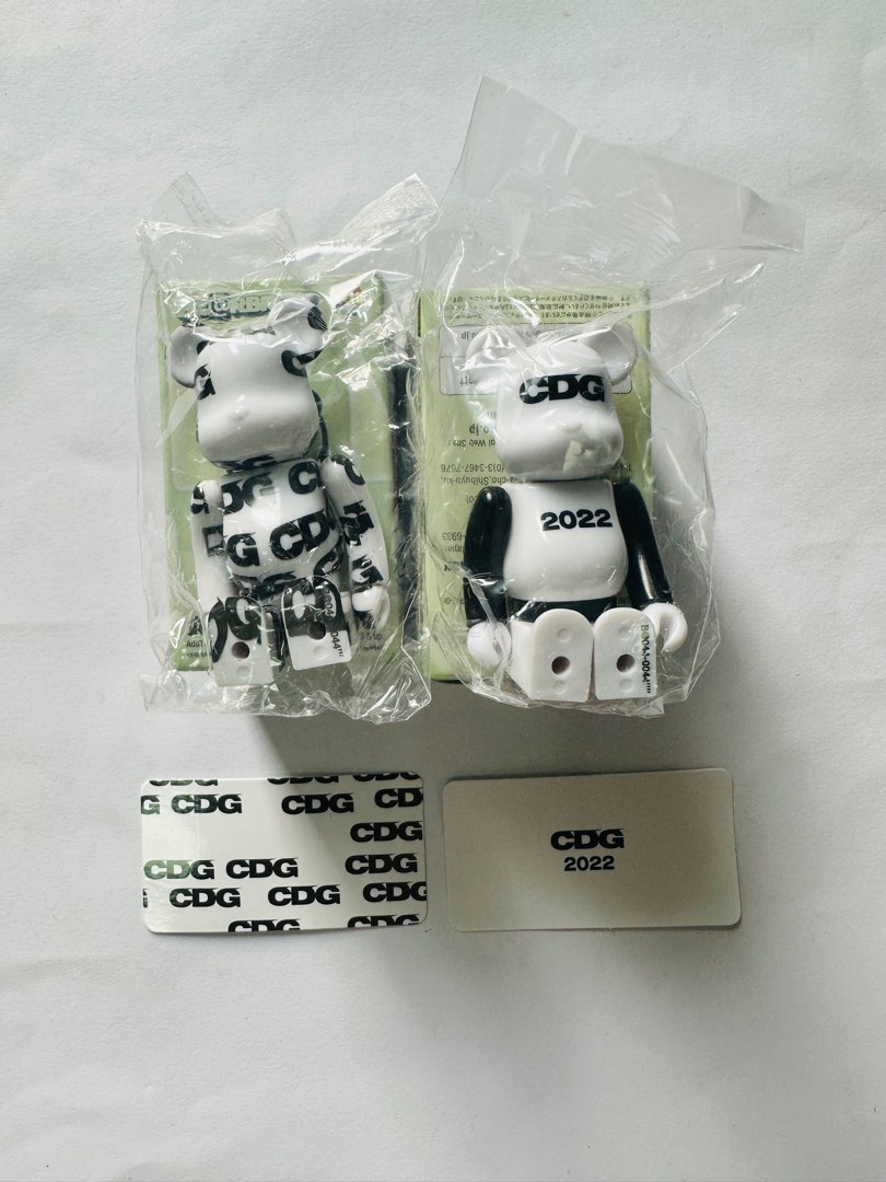 Bearbrick series 44 logo cdg 字 2022 secret 隱藏 1/192100% (全新 各款 $270-1隻 ...